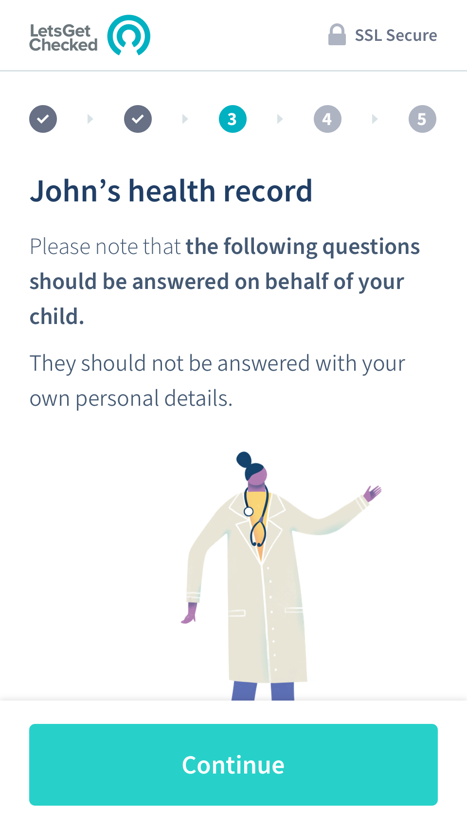 How do I activate my child’s COVID-19 sample collection kit?